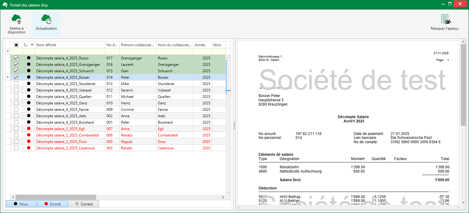 Salaire - SelectLine Business Software - selectline.ch FR